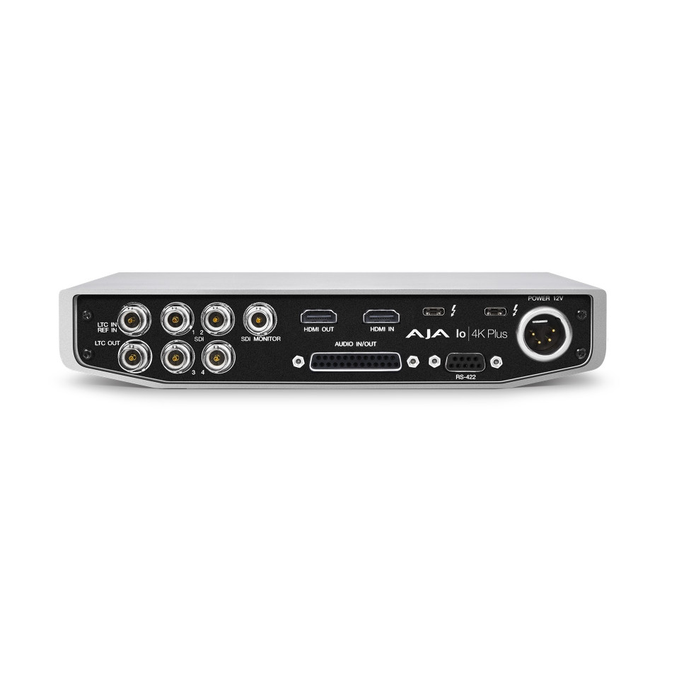 Buy AJA Io 4K Plus Professional Video I/O with Thunderbolt 3 - Best ...
