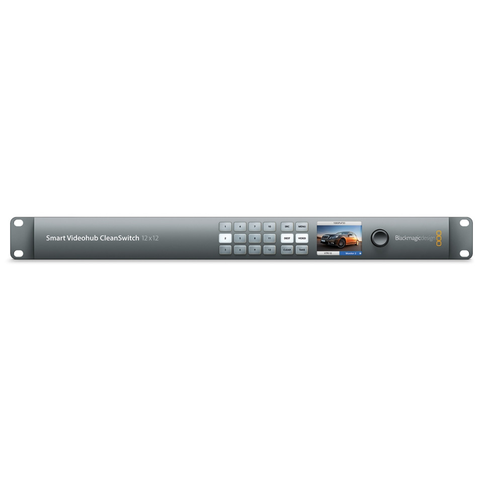 Buy Blackmagic Design Smart Videohub CleanSwitch 12x12 - Best Price ...