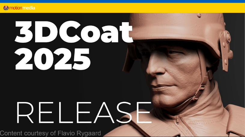 3DCoat 2025 Is Officially Here: See What’s New! - MotionMedia