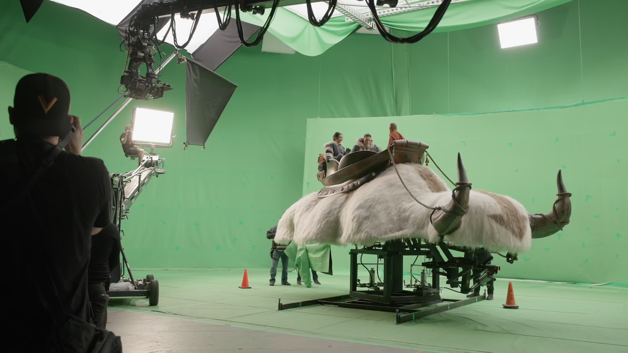 See how they shot some of the scenes from 'Avatar': The Last Airbender ...