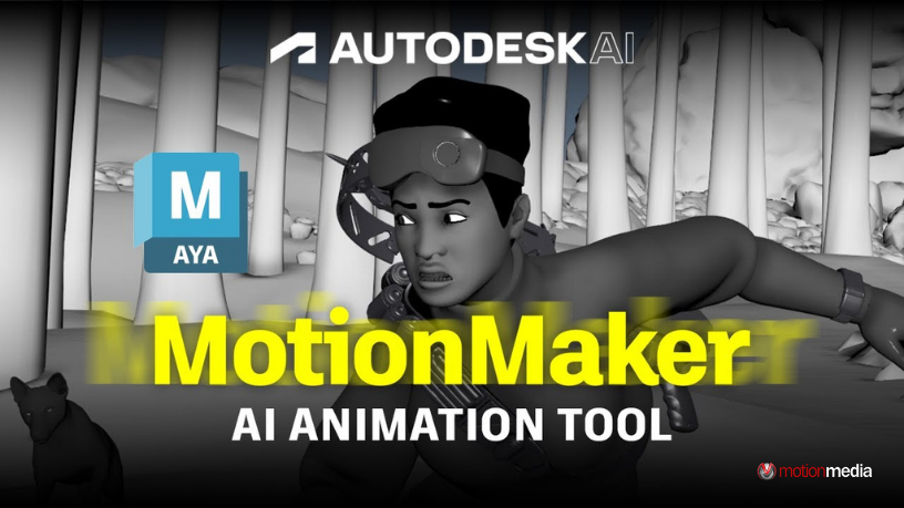 MotionMaker: Autodesk Maya’s Powerful New AI Animation Tool - MotionMedia