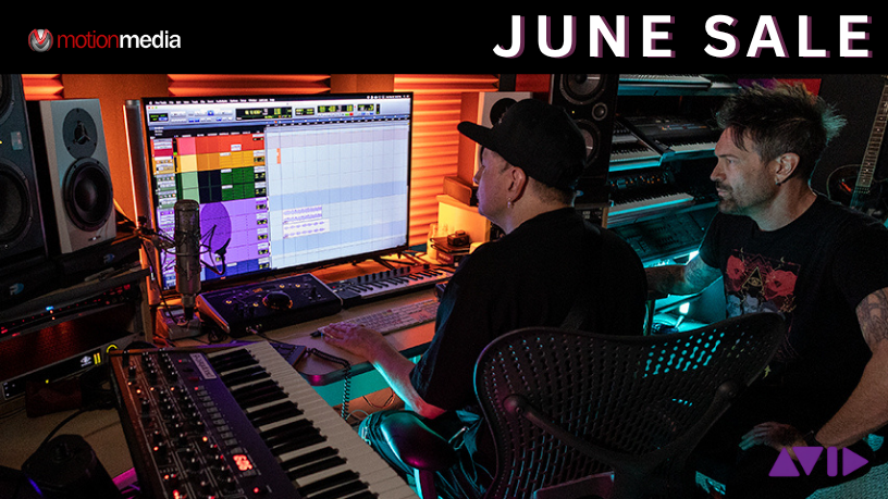 Unlock Pro-Level Creativity with Avid – June Sale Starts Now! - MotionMedia