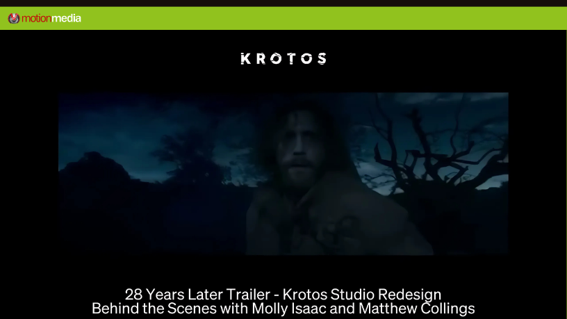 Behind the Scenes: Reimagining the 28 Years Later Trailer with Krotos ...