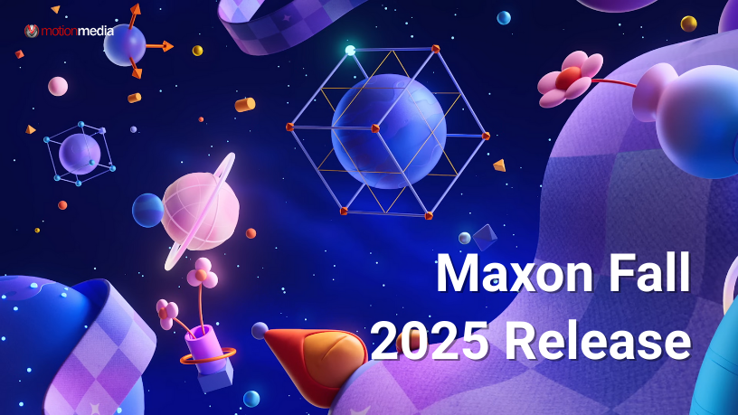 Maxon One 2025: Cinema 4D, ZBrush, Redshift & Red Giant - MotionMedia