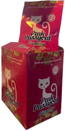 Pink Pussycat Gummy 3pak