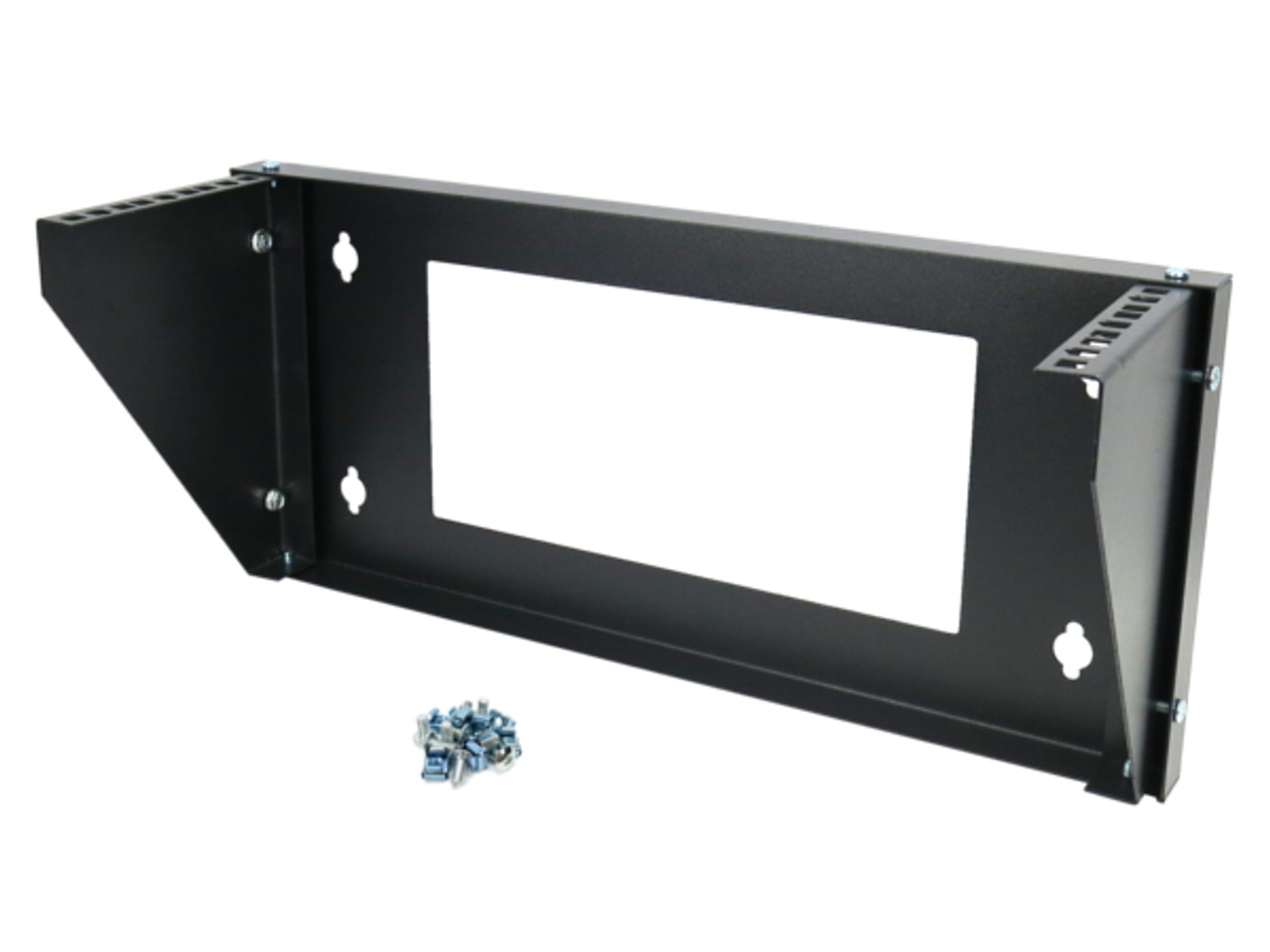 3U 19-Inch Steel Wall Mountable Simple Vertical Rack and Server Rack ...