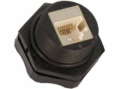 Cat6 RJ45 Shielded Industrial Panel Mount Keystone Jack