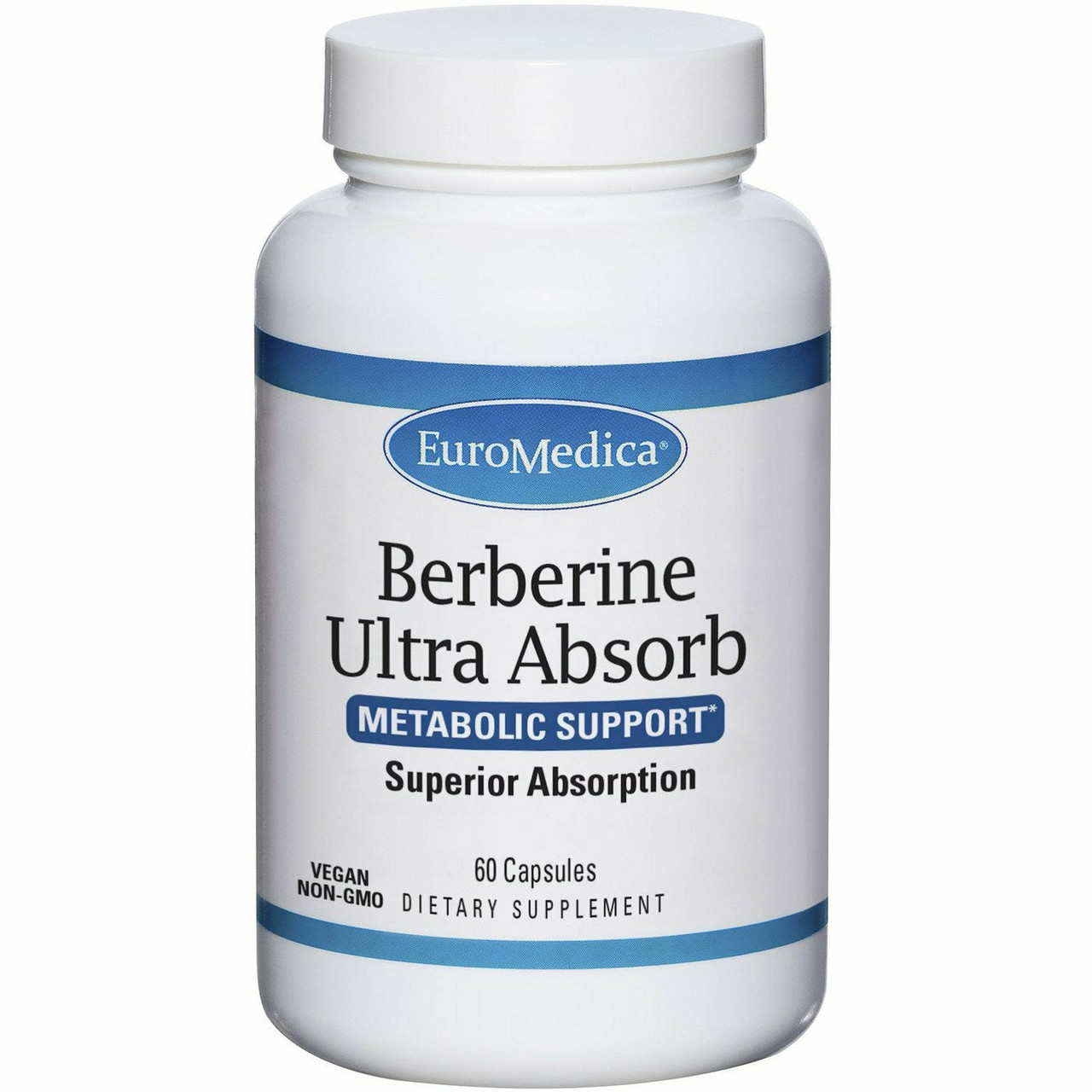 Berberine Ultra Absorb 60 caps by EuroMedica - Clinical Nutrition Centers
