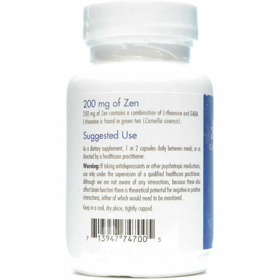 200 mg of Zen 120 vcaps by Allergy Research Group - Clinical Nutrition ...