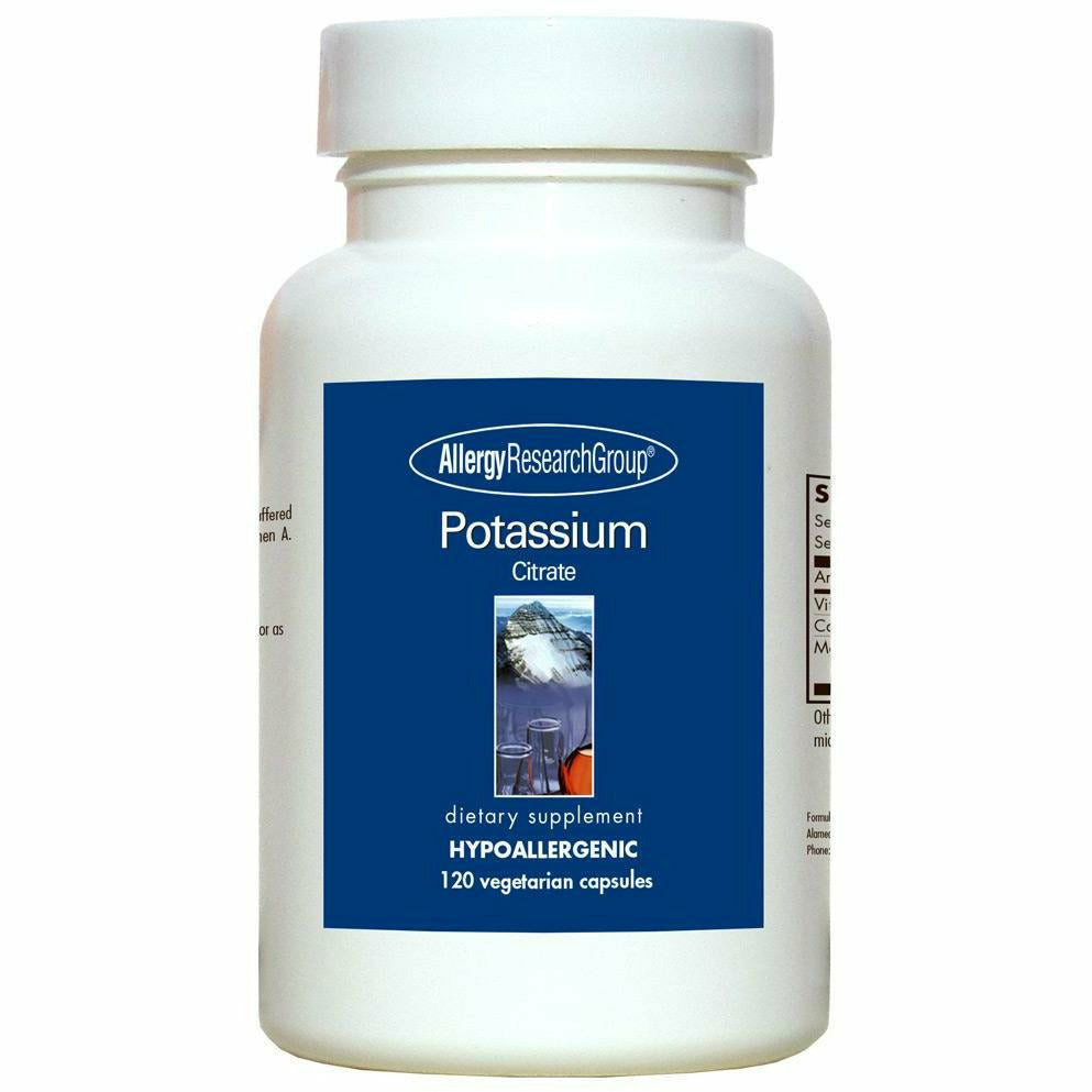 Potassium Citrate 99 mg 120 caps by Allergy Research Group - Clinical ...