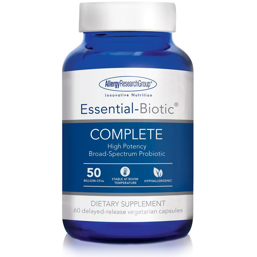 Essential-Biotic Complete 60 vcaps by Allergy Research Group - Clinical ...
