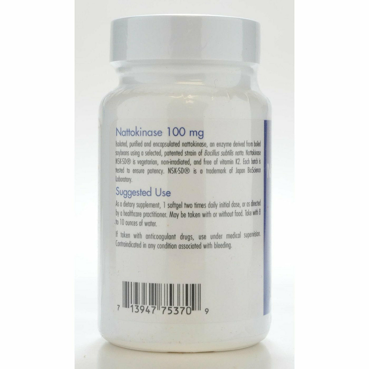 Nattokinase 100 mg 60 gels by Allergy Research Group - Clinical ...