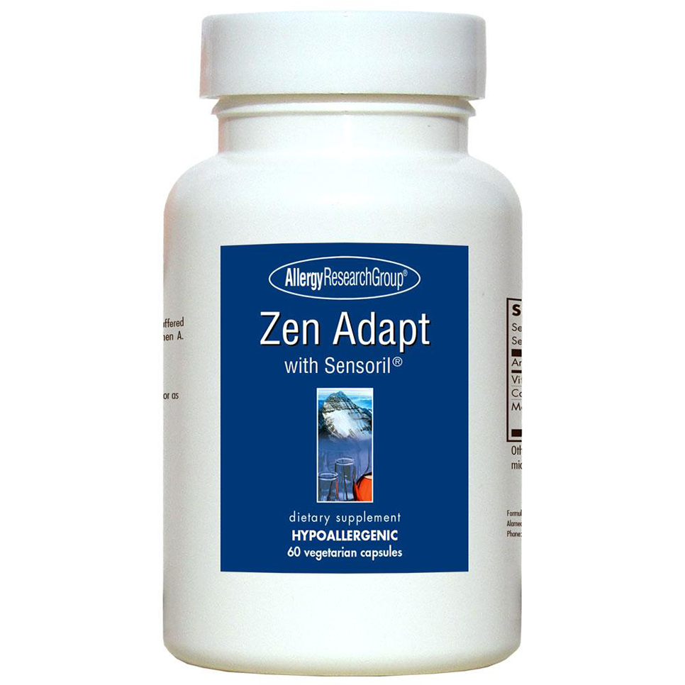 Zen Adapt with Sensoril 60 vcaps by Allergy Research Group - Clinical ...