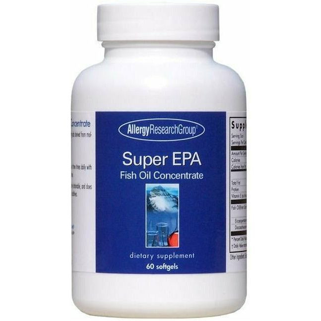 Super EPA 60 gels by Allergy Research Group - Clinical Nutrition Centers
