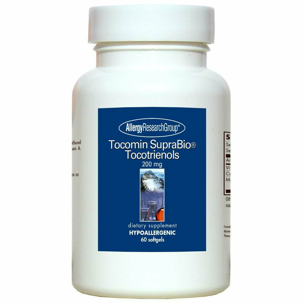 Tocomin SupraBio Tocot 200mg 60 gels by Allergy Research Group ...