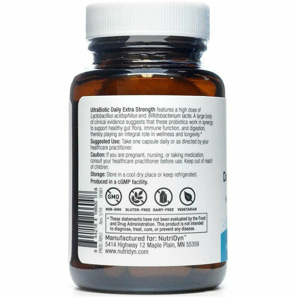 UltraBiotic Daily Extra Strength 30 Caps by Nutri-Dyn - Clinical Nutrition Centers