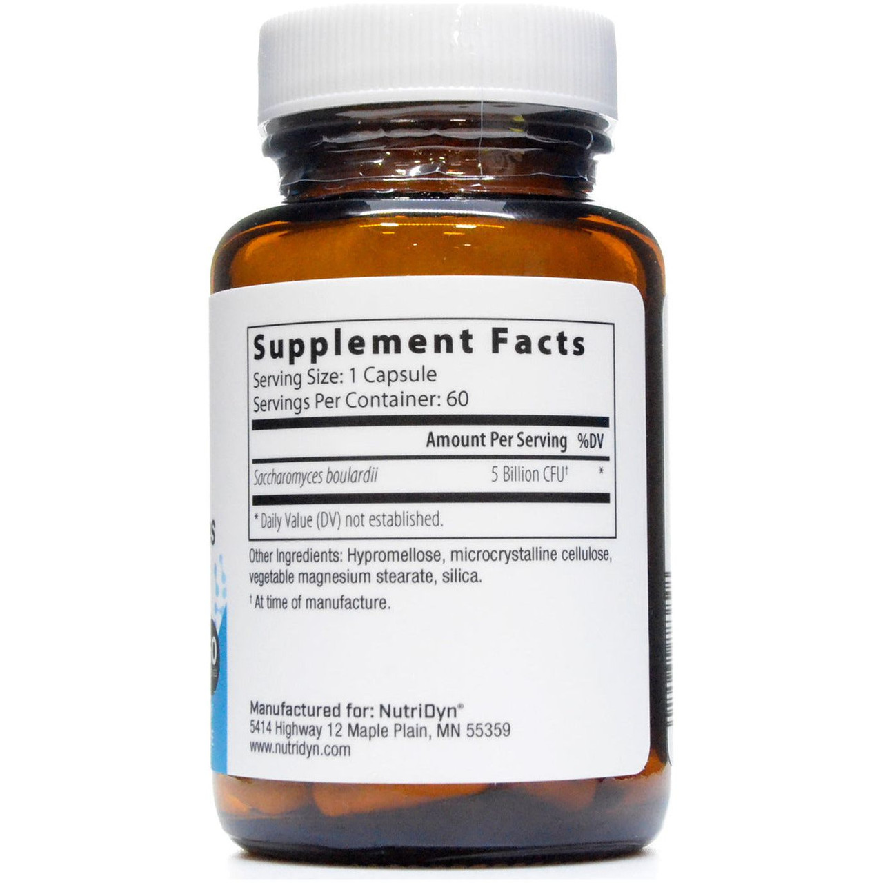 UltraBiotic Saccharomyces Boulardii 60 caps by Nutri-Dyn - Clinical ...
