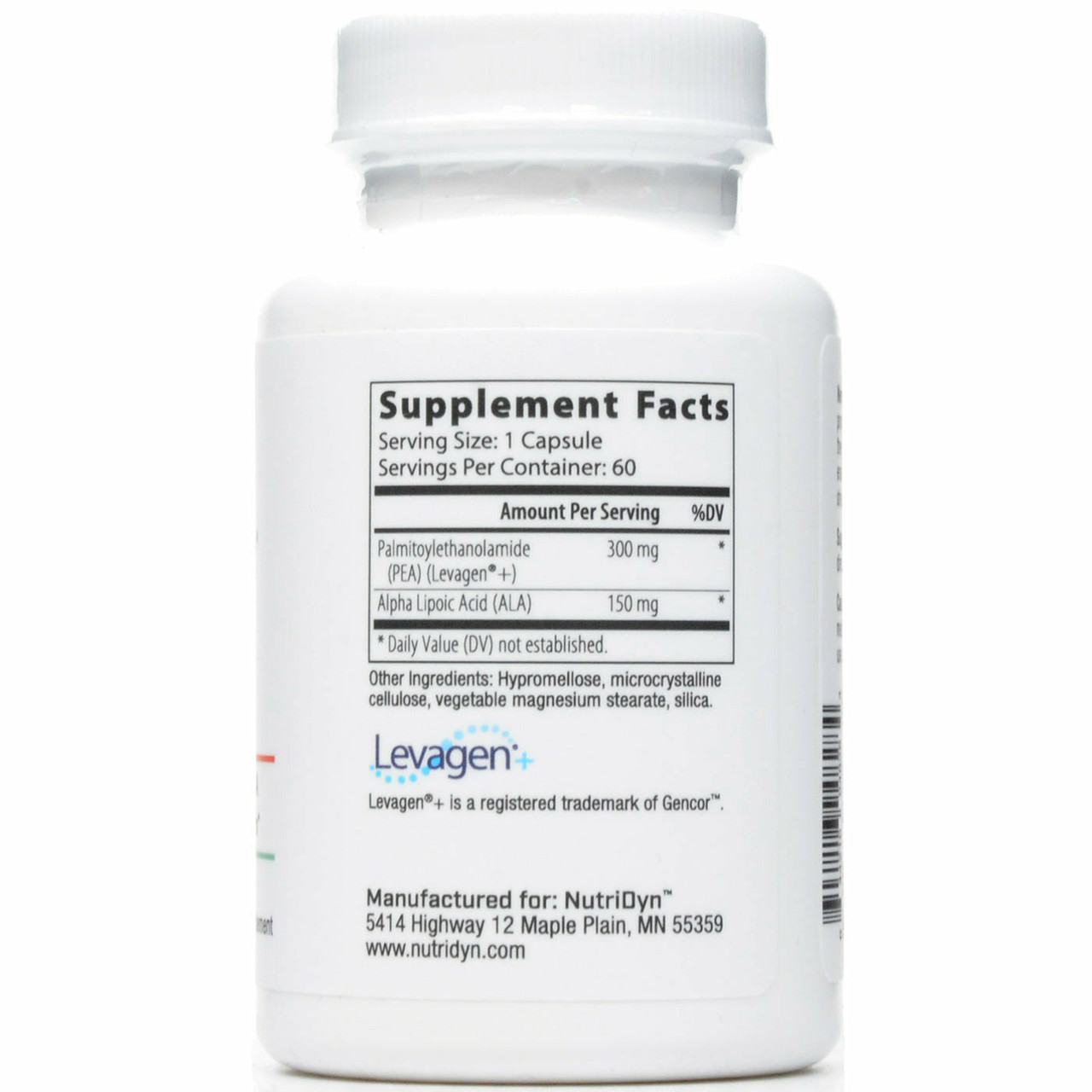 Nerve Eze 60 capsules by Nutri-Dyn - Clinical Nutrition Centers