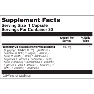 MicroBiotic Intensive 30 caps by BioGenesis - Clinical Nutrition Centers