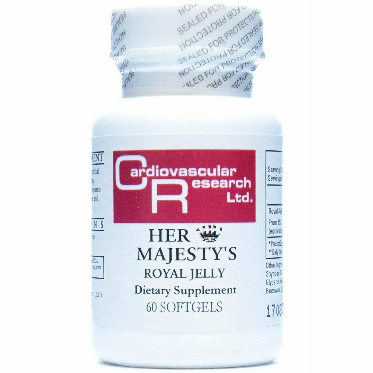 Her Majesty`s Royal Jelly 500 mg 60 gels by Ecological Formulas ...