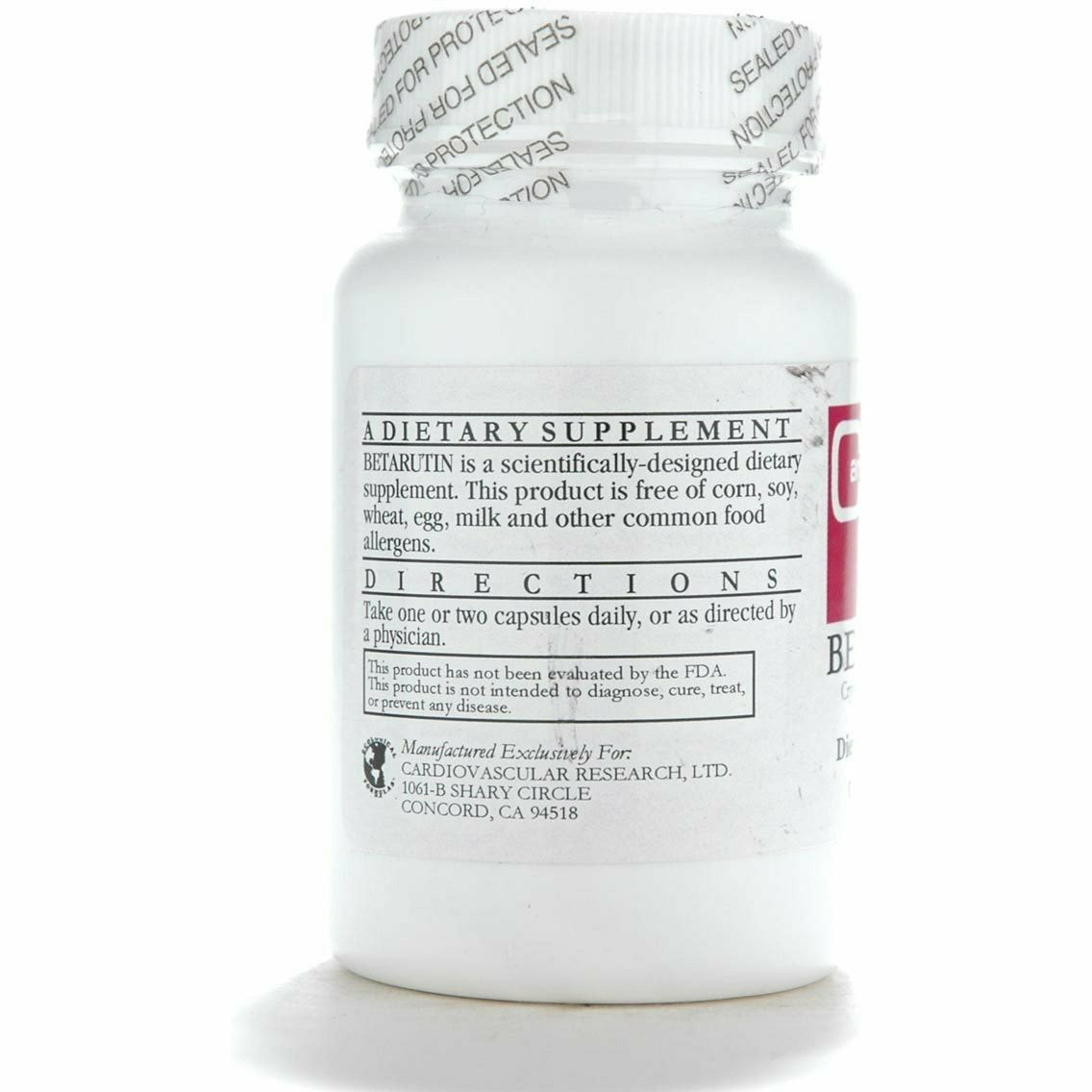 BetaRutin 60 caps by Ecological Formulas - Clinical Nutrition Centers