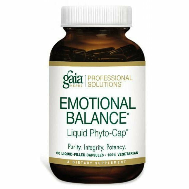 Emotional Balance 60 liquid phyto-caps by Gaia Herbs Pro - Clinical ...
