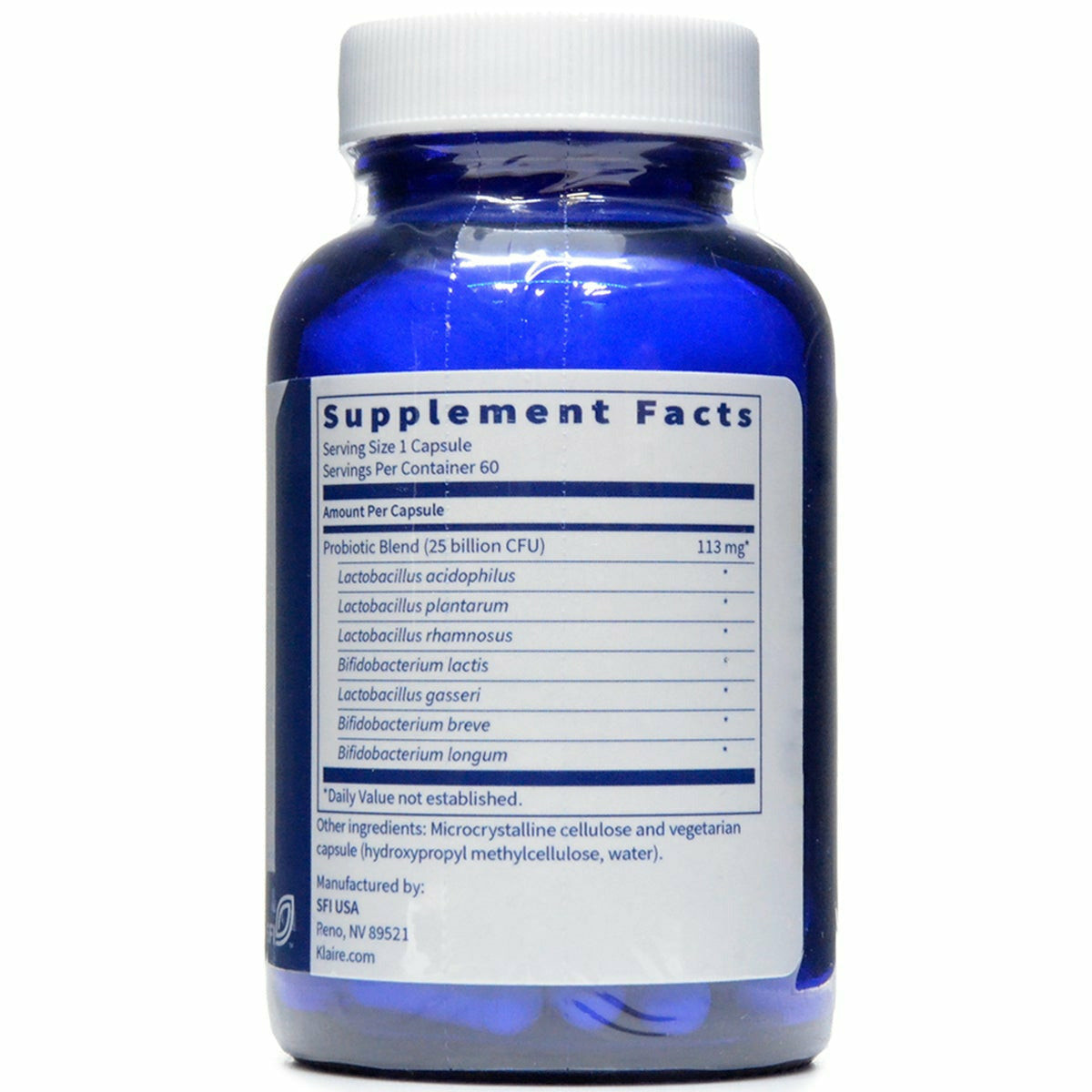 Ther-Biotic Metabolic Formula 60 VCaps by Klaire Labs - Clinical ...