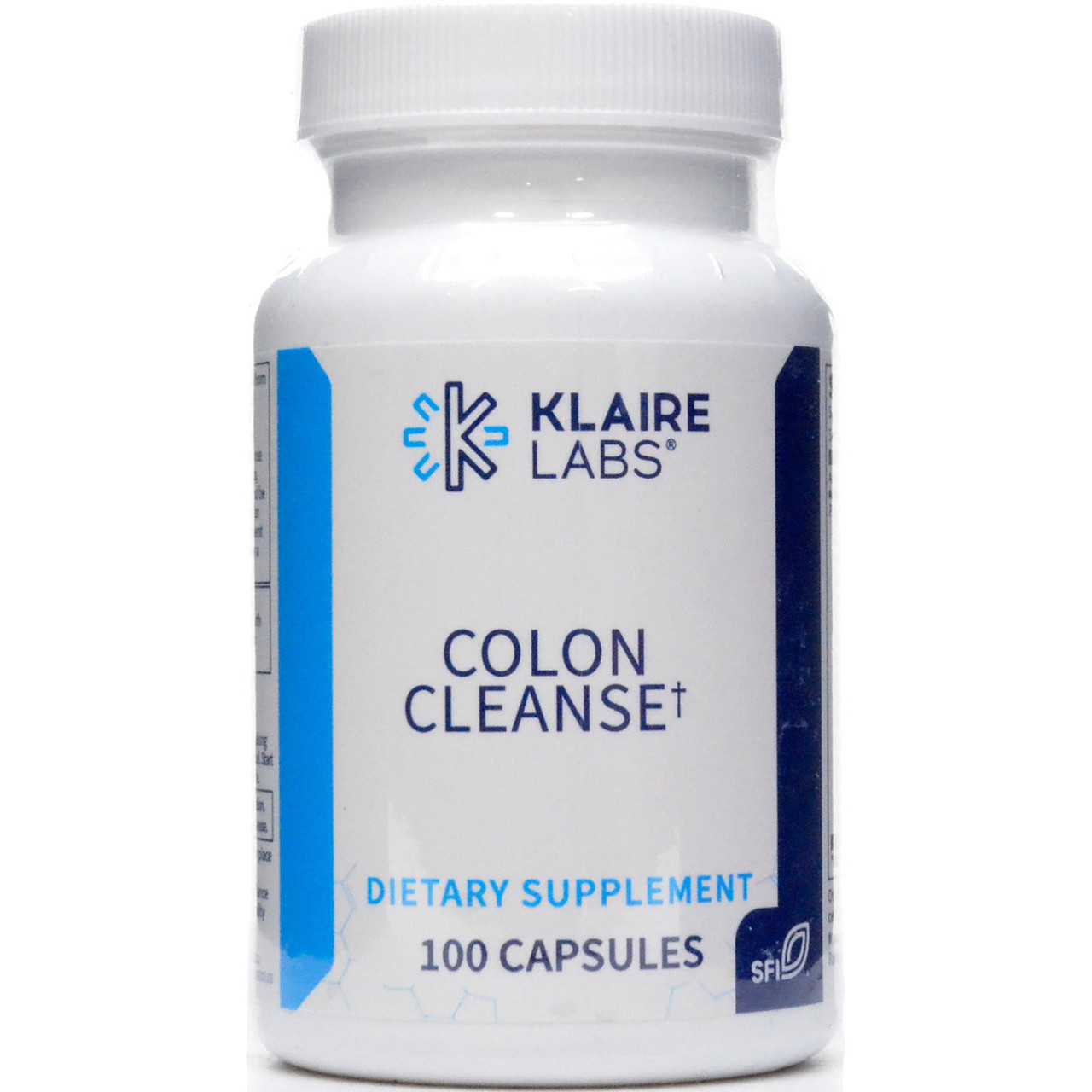 Colon Cleanse 100 capsules by Klaire Labs - Clinical Nutrition Centers