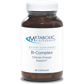 B-Complex 90 caps by Metabolic Maintenance - Clinical Nutrition Centers