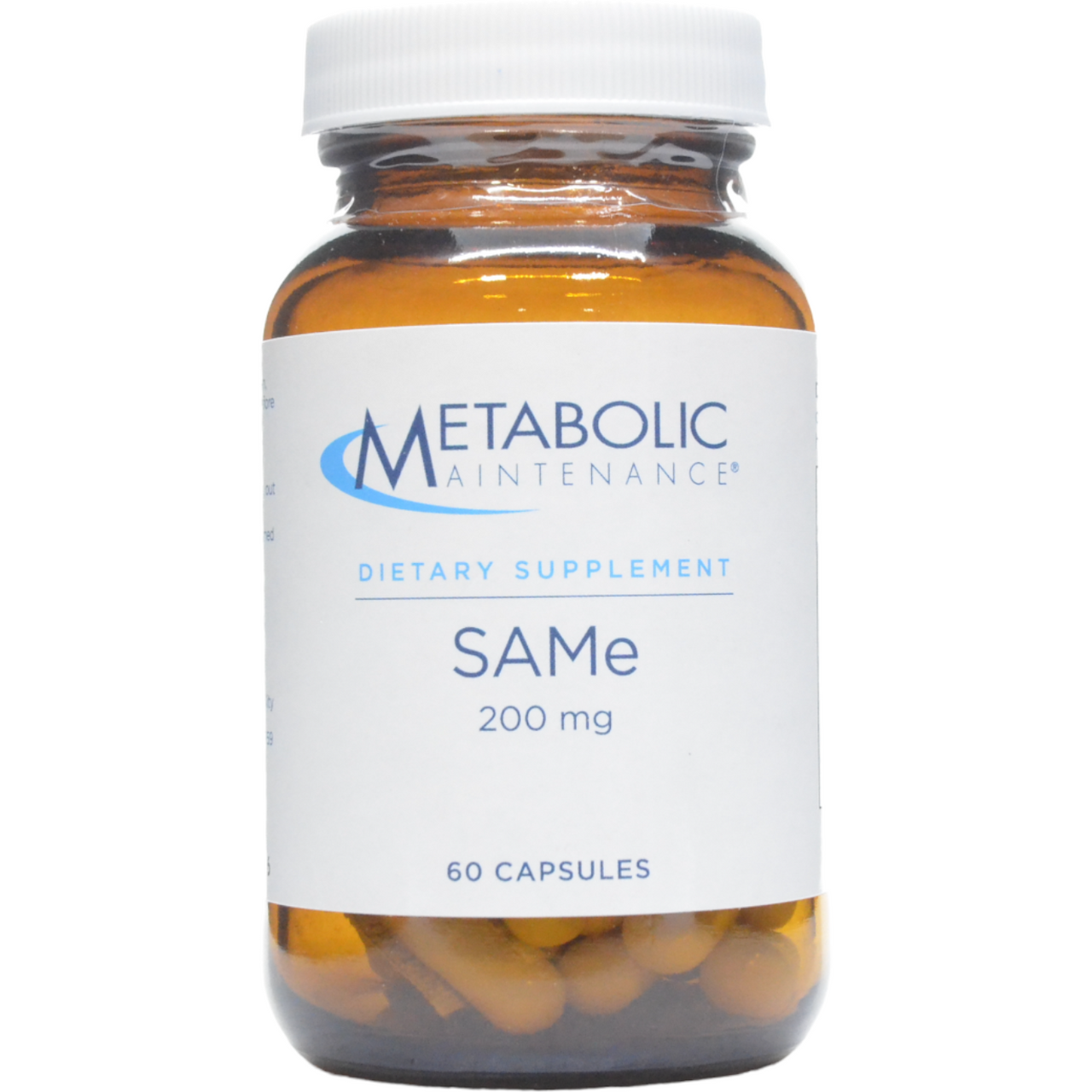 SAMe 200 mg 60 caps by Metabolic Maintenance - Clinical Nutrition Centers