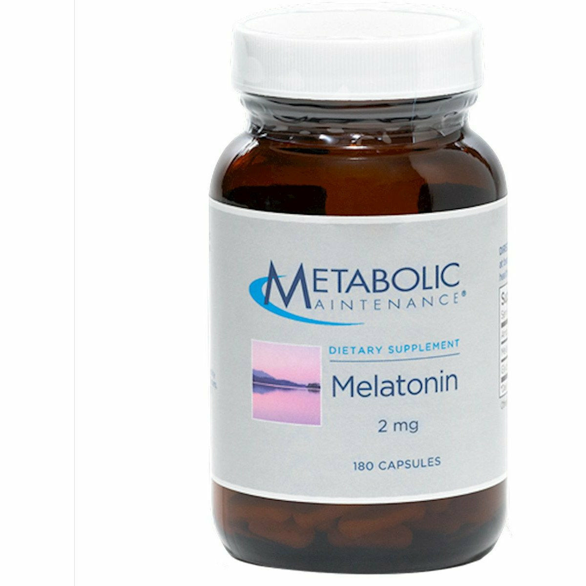 Melatonin 2 mg 180 caps by Metabolic Maintenance - Clinical Nutrition ...