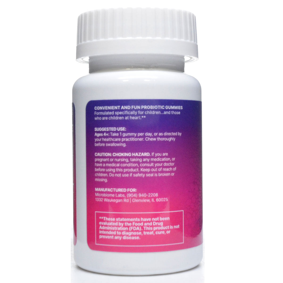 MegaSporeBiotic Gummies for Kids 30 count by Microbiome Labs - Clinical ...