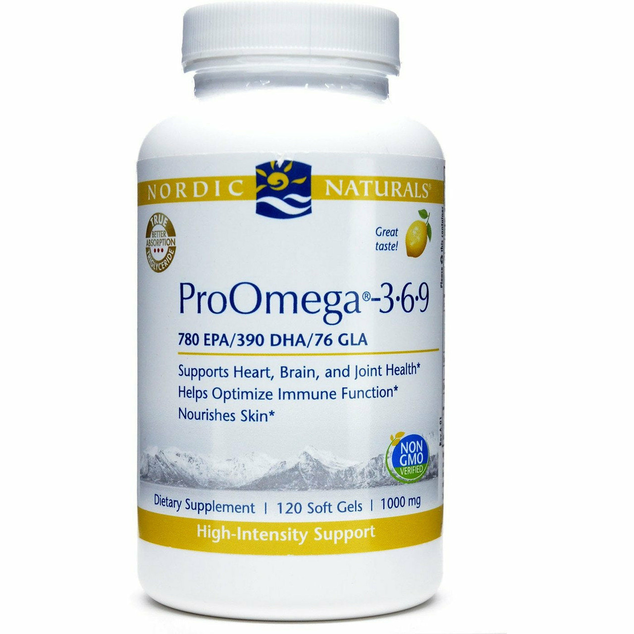 ProOmega 3-6-9 120 gels by Nordic Naturals - Clinical Nutrition Centers