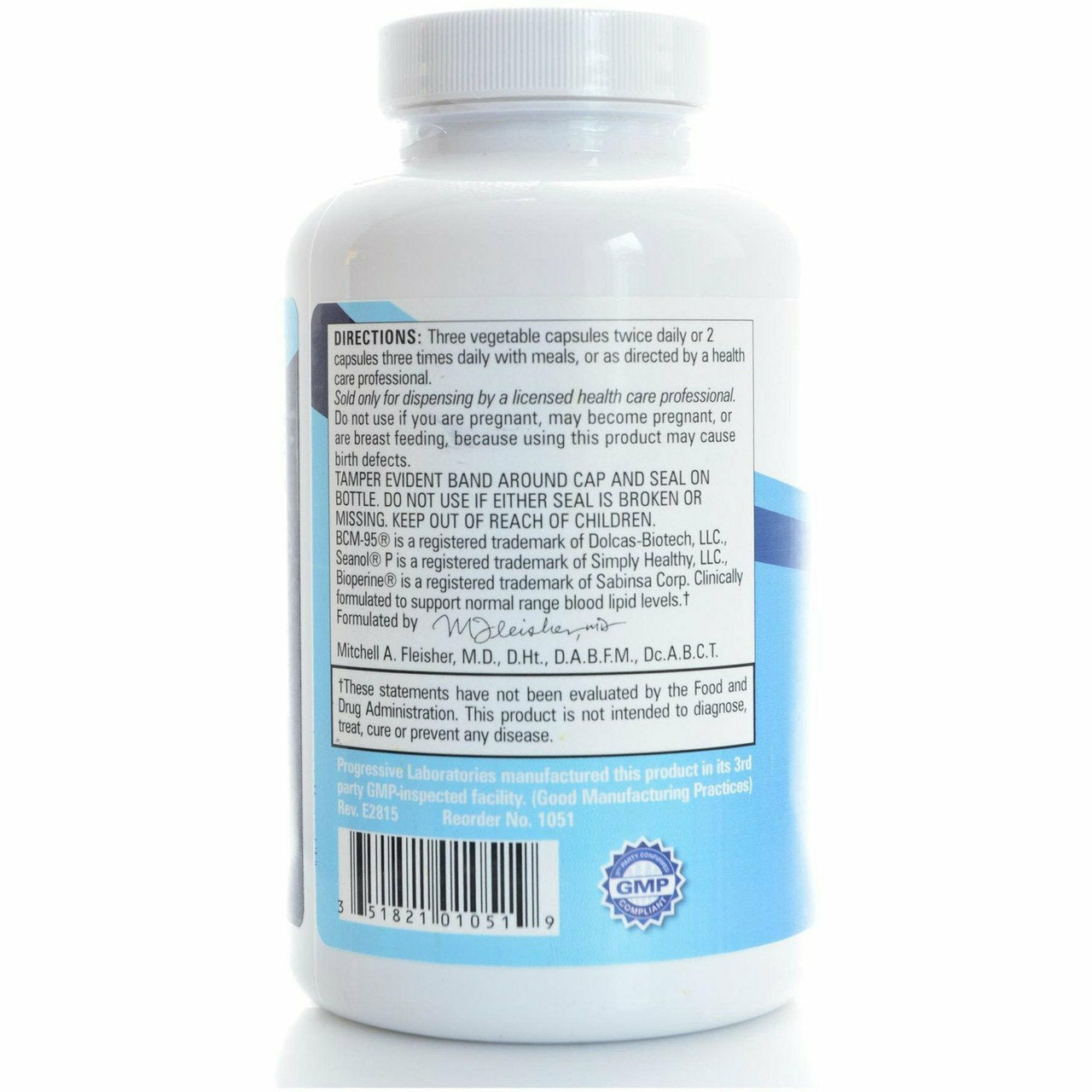 Lipid Balance 180 vcaps by Progressive Labs - Clinical Nutrition Centers