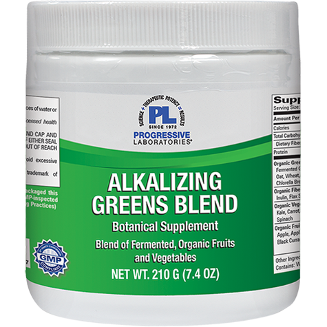 Alkalizing Greens Blend 210 g by Progressive Labs - Clinical Nutrition ...