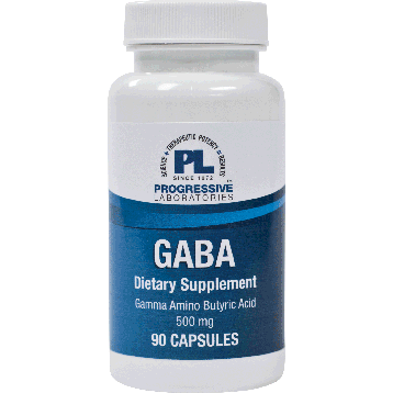 GABA 500 mg 90 caps by Progressive Labs - Clinical Nutrition Centers