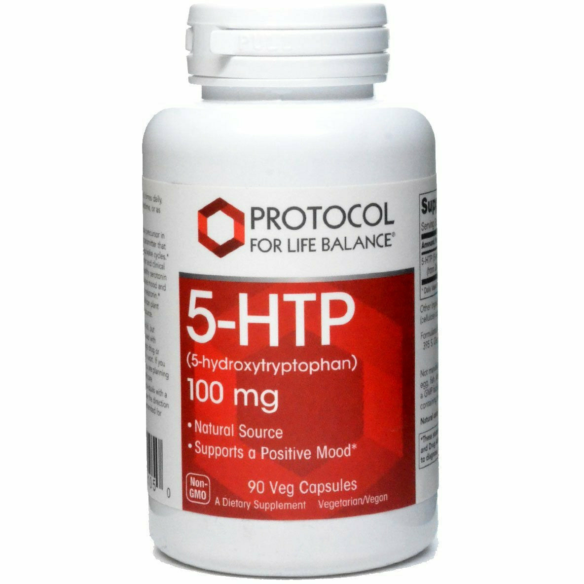 5-HTP 100 mg 90 vcaps by Protocol For Life Balance - Clinical Nutrition ...