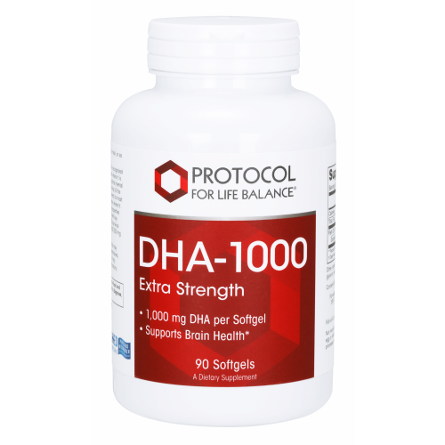 DHA 1000 mg 90 softgels by Protocol For Life Balance - Clinical ...