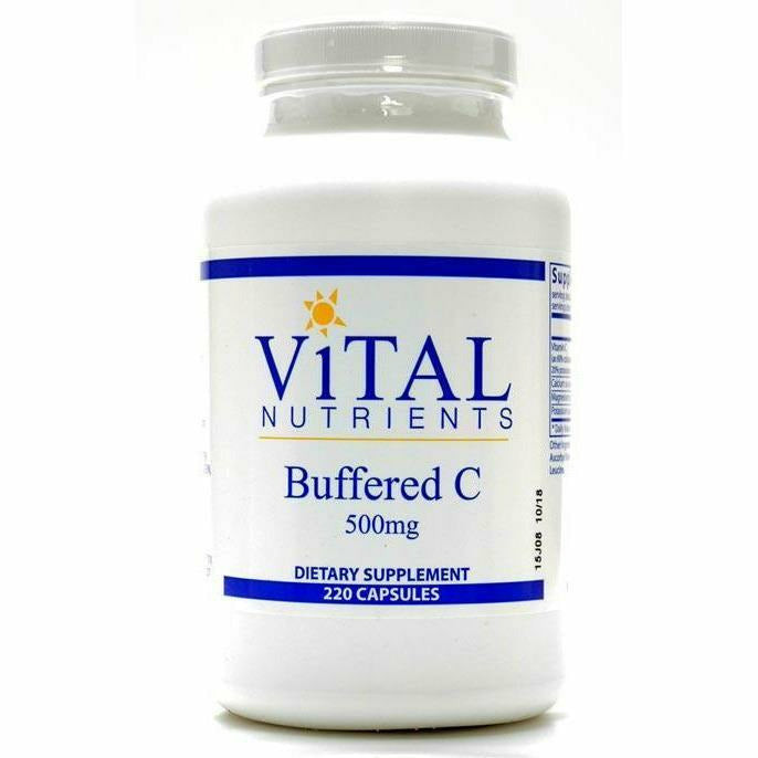 Buffered C 500 mg 220 caps by Vital Nutrients - Clinical Nutrition Centers