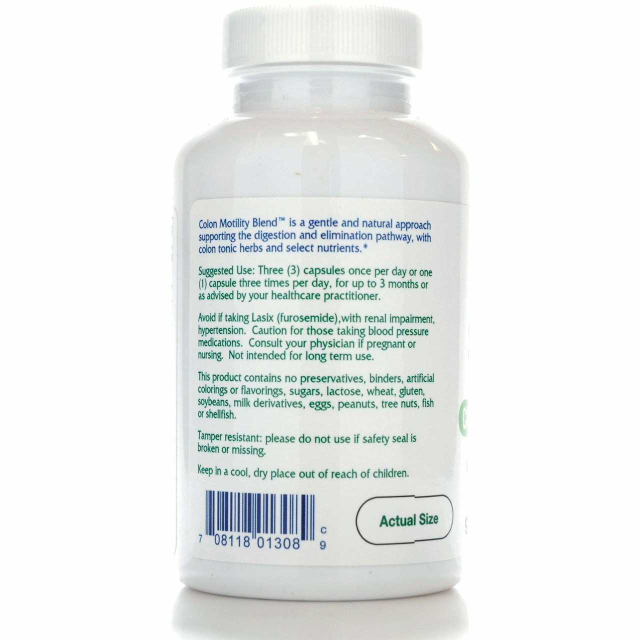 Colon Motility Blend 90 vcaps by Vitanica - Clinical Nutrition Centers