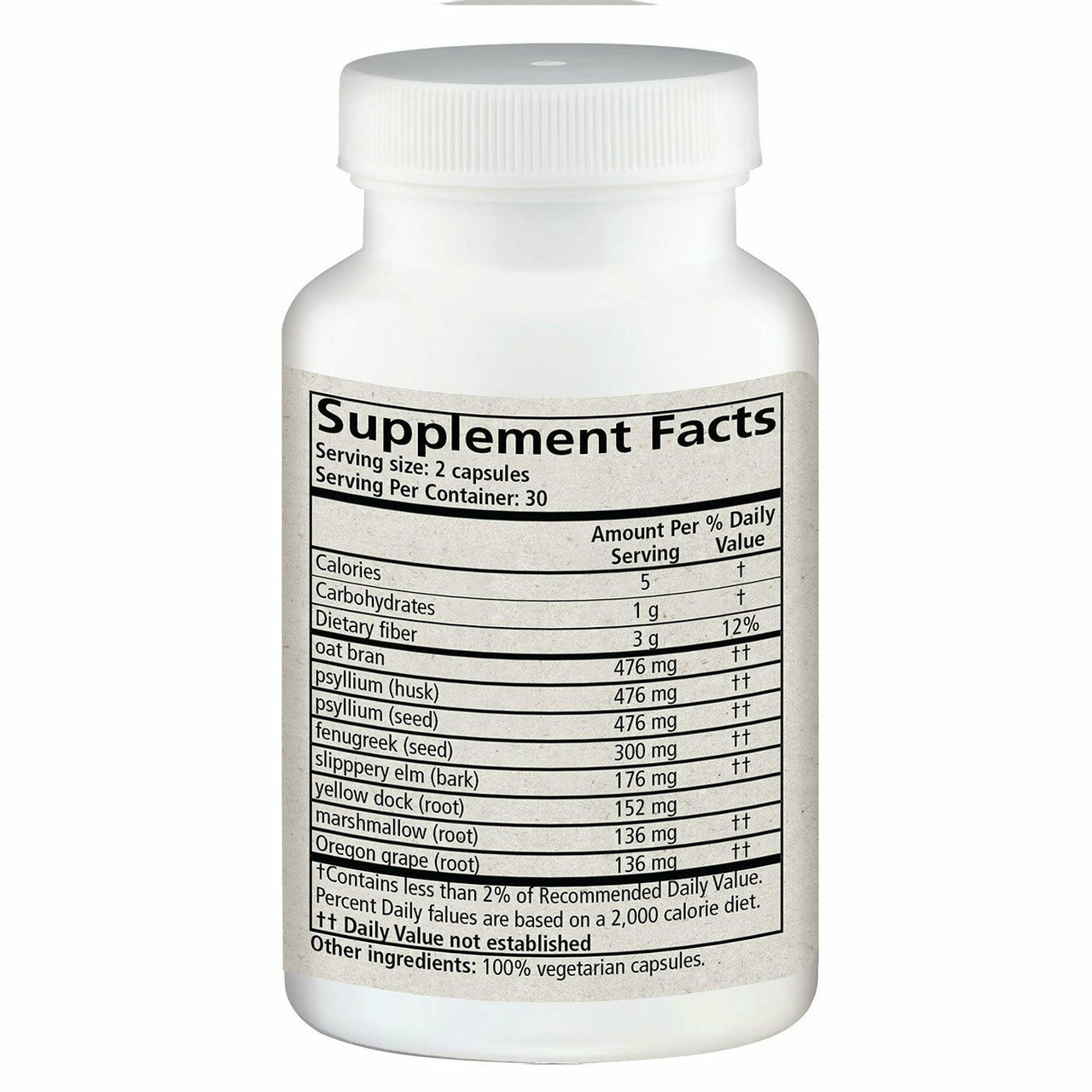 Fiber Flow Capsules 120 caps by Wise Woman Herbals - Clinical Nutrition ...