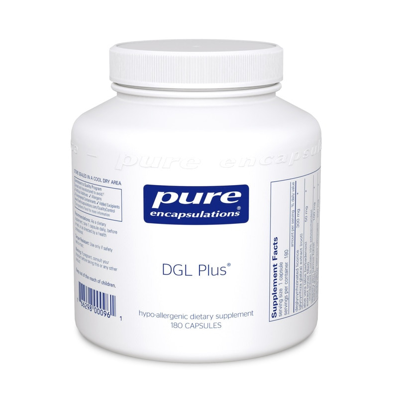 DGL Plus® 180 capsules by Pure Encapsulations