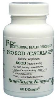 PRO S.O.D. / Catalase by Professional Health Products ( PHP ) 60 ...