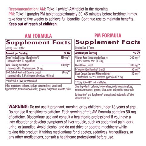 AM/PM Menopause Formula by Nature's Way 60 Tablets