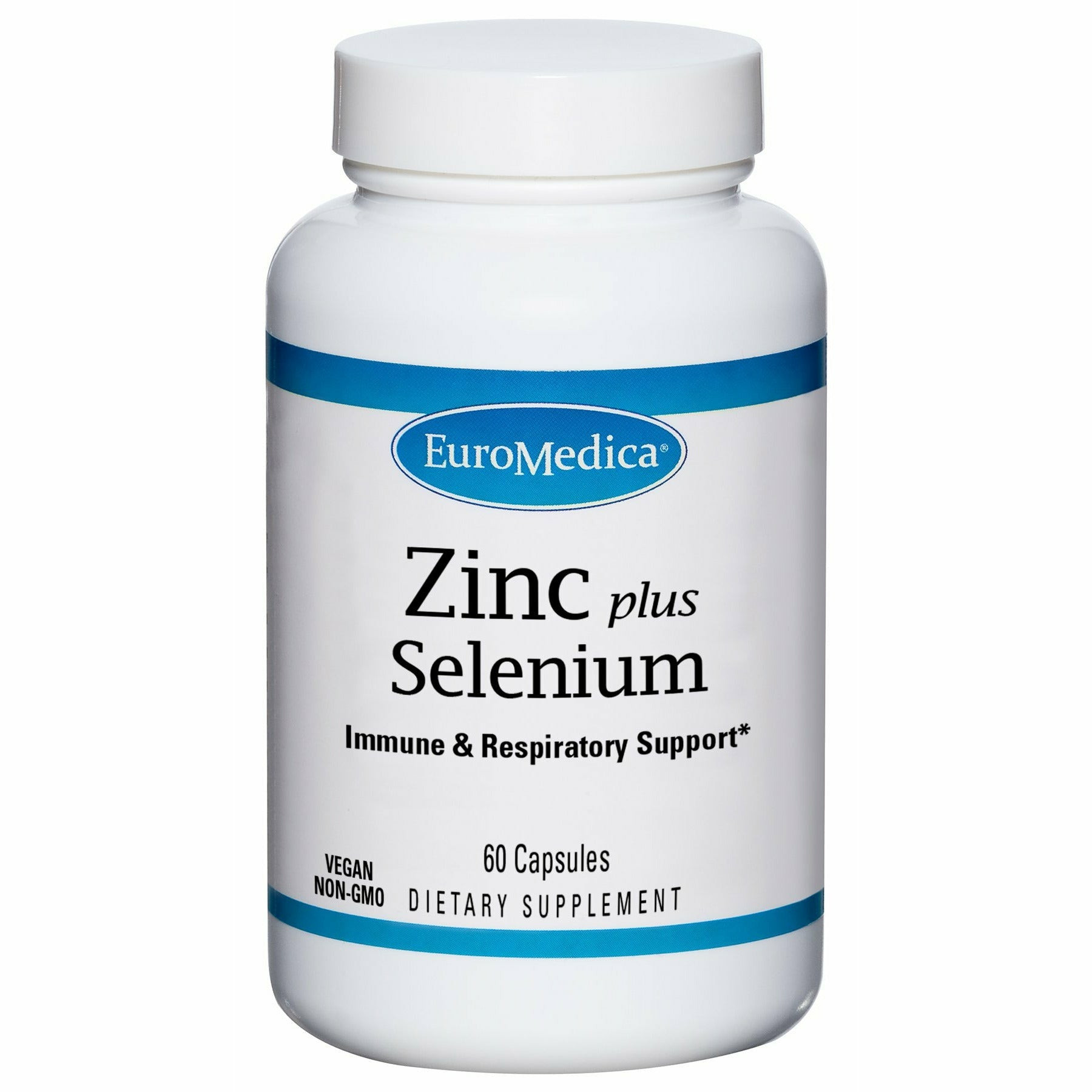 Zinc plus Selenium 60 caps by EuroMedica - Clinical Nutrition Centers