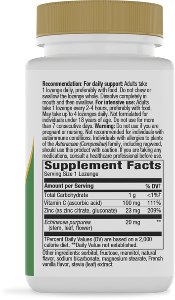 Zinc Lozenges - 60 lozenges / Wild Berry
