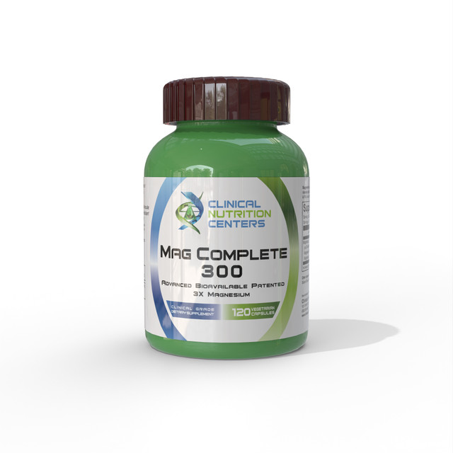 Mag Complete 300 by Clinical Nutrition Centers 120 Vege Capsules