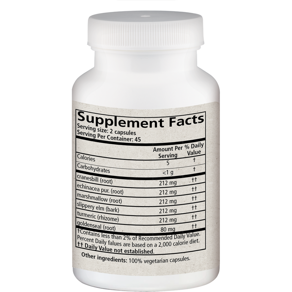 GI Capsules 90 caps by Wise Woman Herbals - Clinical Nutrition Centers