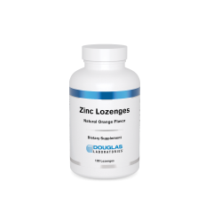Zinc Lozenges 10 mg Natural Orange Flavor by Douglas Labs