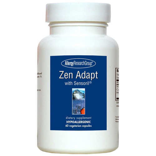 Zen Adapt with Sensoril 60 vcaps by Allergy Research Group - Clinical ...